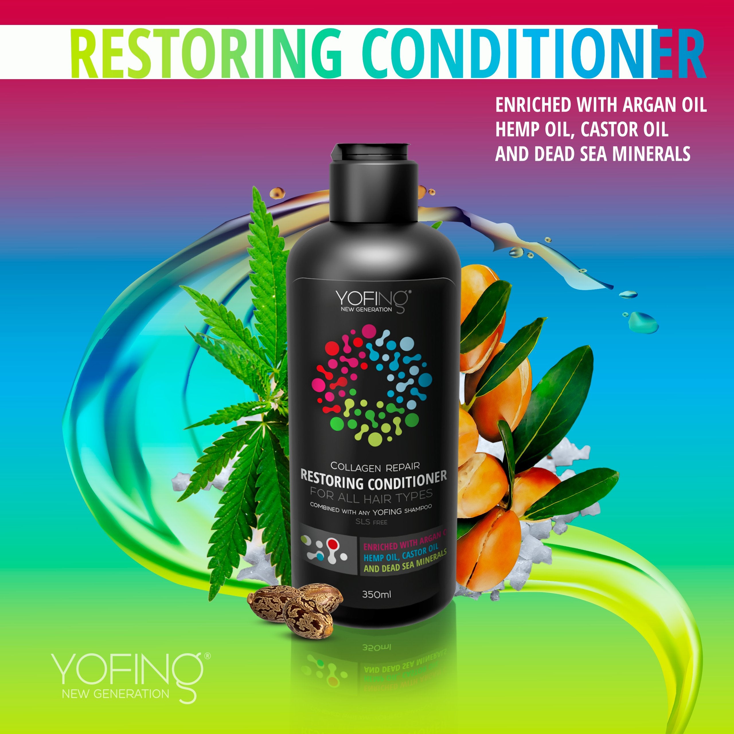 Yofing Restorative Сonditioner - beauty and health of your hair